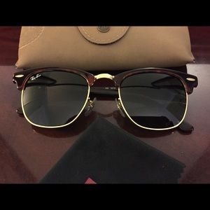 Ray-Ban | Accessories | Ray Ban Sunglasses Clubmaster Classic W Case ...